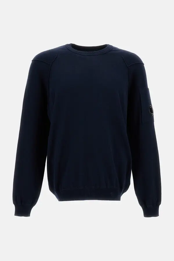 C.P. COMPANY Cotton Sea Island Crewneck Sweater