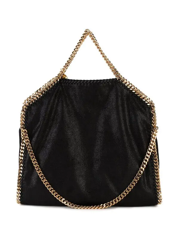 Stella McCartney Falabella Fold-over Tote Bag - Black