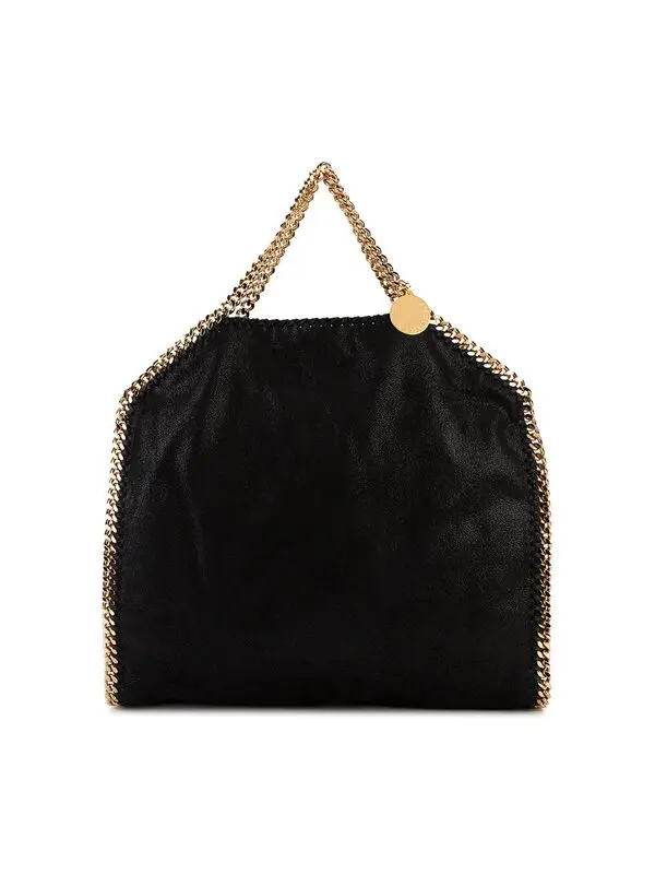 Stella McCartney Falabella Fold-over Tote Bag - Black