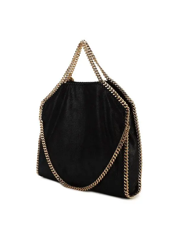 Stella McCartney Falabella Fold-over Tote Bag - Black