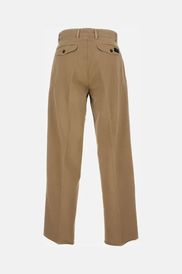 FAY Archive Loose Fit Trousers - Multicolor