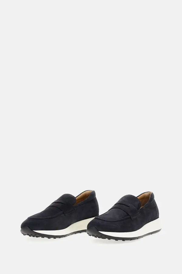 TOD'S Suede Mocassin Sneakers