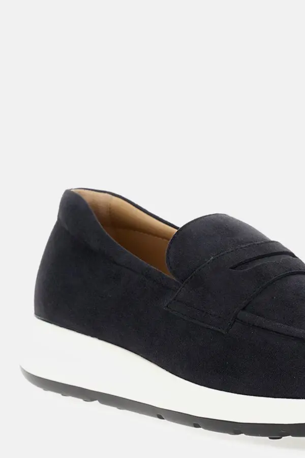 TOD'S Suede Mocassin Sneakers