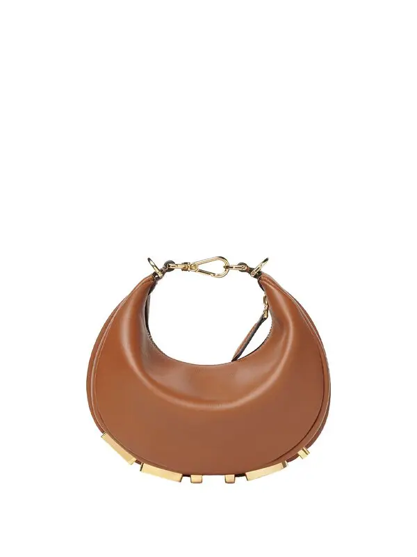 Fendi Mini Hobo Bag - Brown