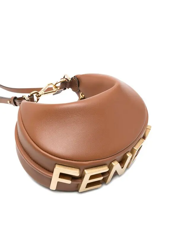 Fendi Mini Hobo Bag - Brown