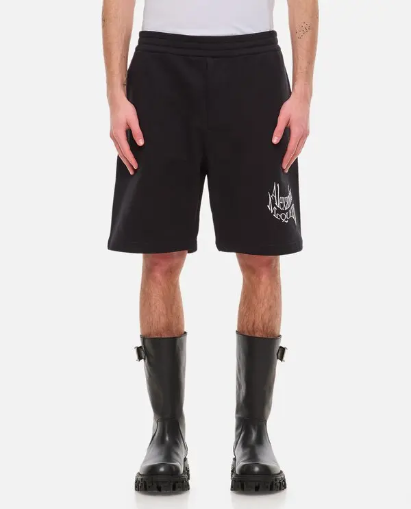 Alexander McQueen Cotton Shorts