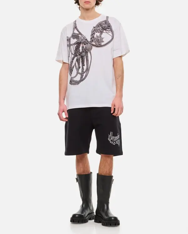 Alexander McQueen Cotton Shorts