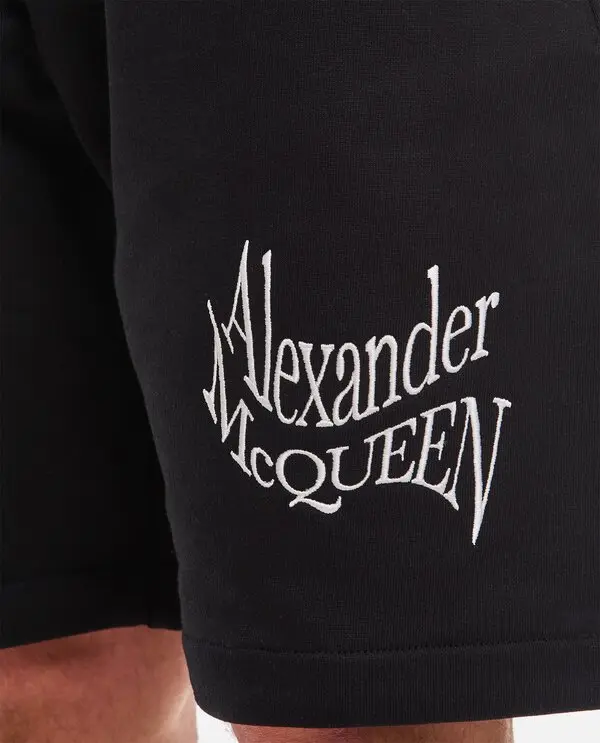 Alexander McQueen Cotton Shorts