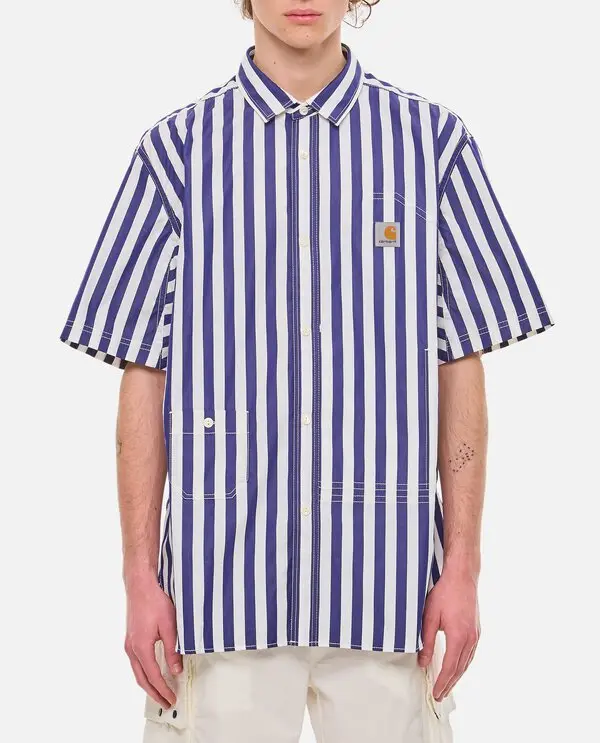 Junya Watanabe Short Sleeve Stripes Shirt Carhartt Wip