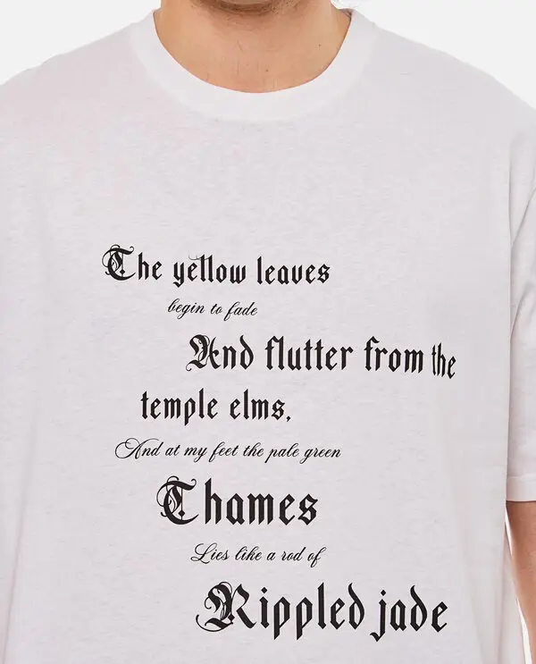 Alexander McQueen Printed T-shirt