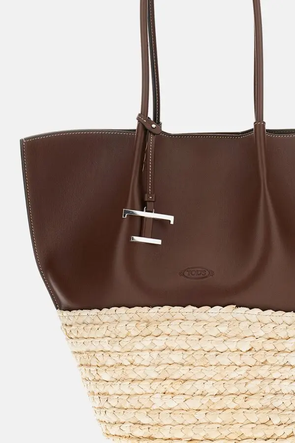TOD'S Bux Shopping Bag Medium