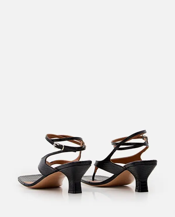 Paris Texas 55mm Portofino Lace Up Sandal