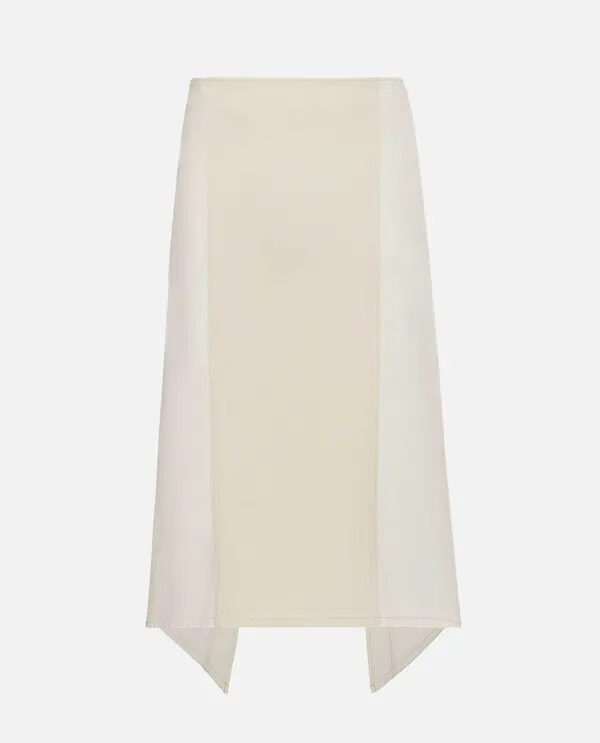 JW Anderson Layered Midi Skirt - Multicolor