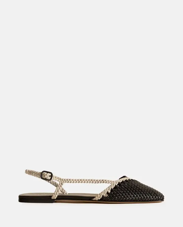 Hereu Rondaia Slingback Flat Shoes - Multicolor