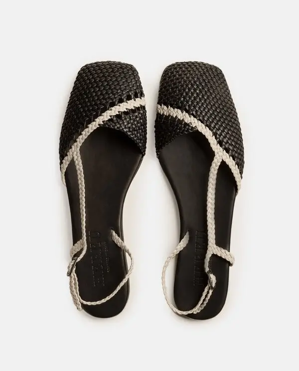 Hereu Rondaia Slingback Flat Shoes - Multicolor