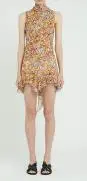 Stella McCartney Floral Print Sleeveless Dress - Multicolor