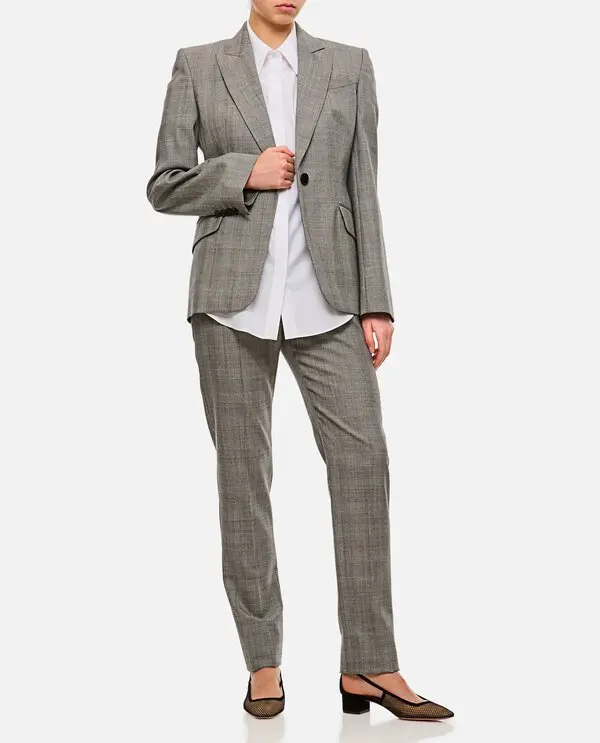 Alexander McQueen Single Breasted Blazer