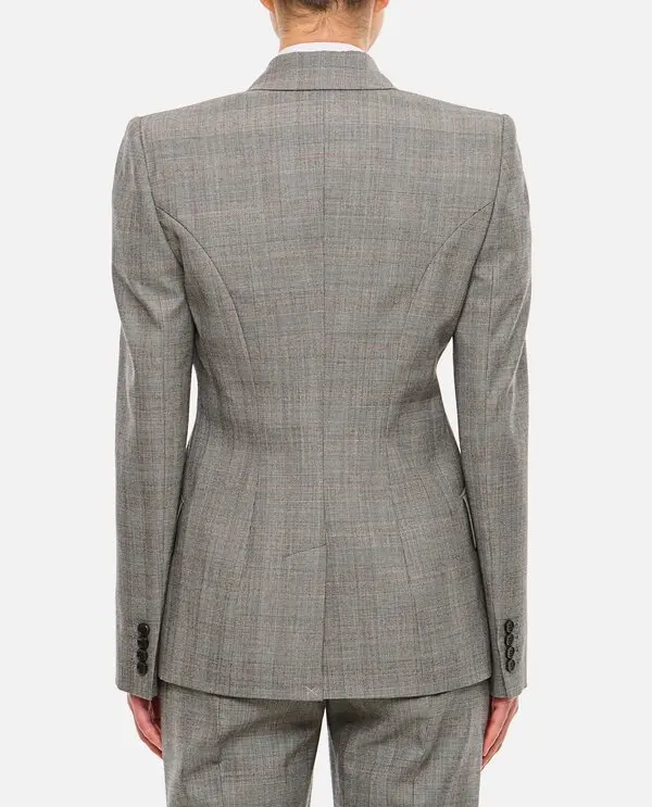 Alexander McQueen Single Breasted Blazer