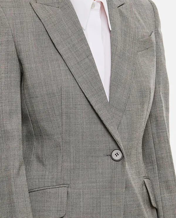 Alexander McQueen Single Breasted Blazer