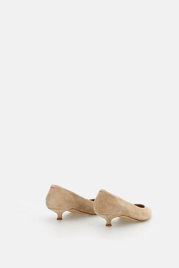 AeydĒ Cari Suede Kitten Heel Pumps