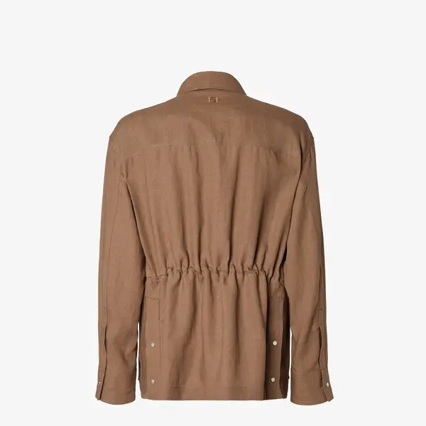 Fendi Linen Blouson Jacket