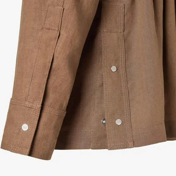 Fendi Linen Blouson Jacket