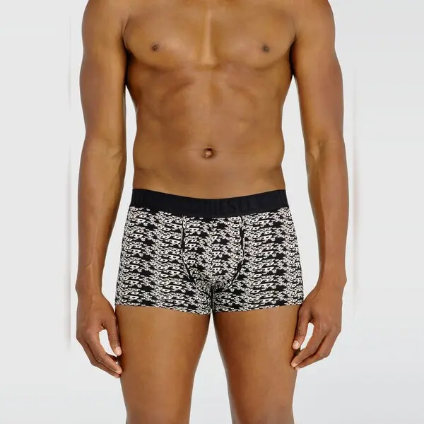 DIESEL® Set Of Three Stretch Cotton Trunks With All-over Print - Multicolor