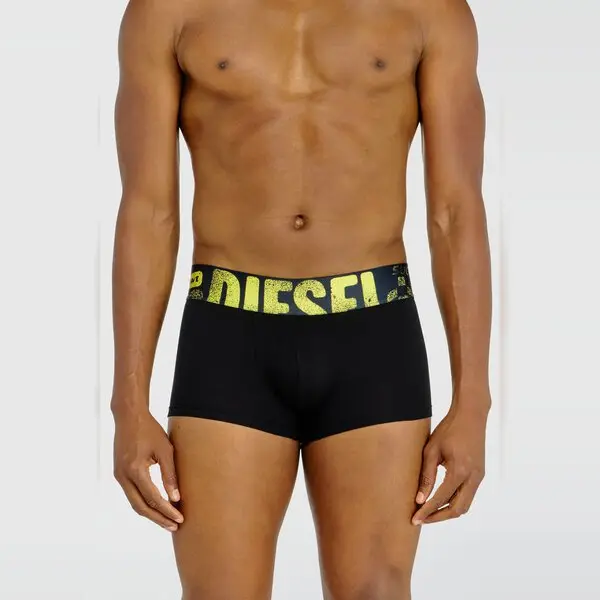 DIESEL® Three-pack Of Trunks With Multicoloured Logo - Multicolor