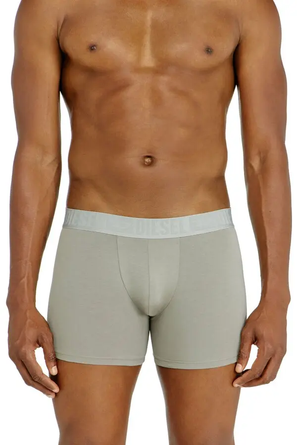 DIESEL® Three-pack Boxer Briefs In Stretch Cotton - Multicolor