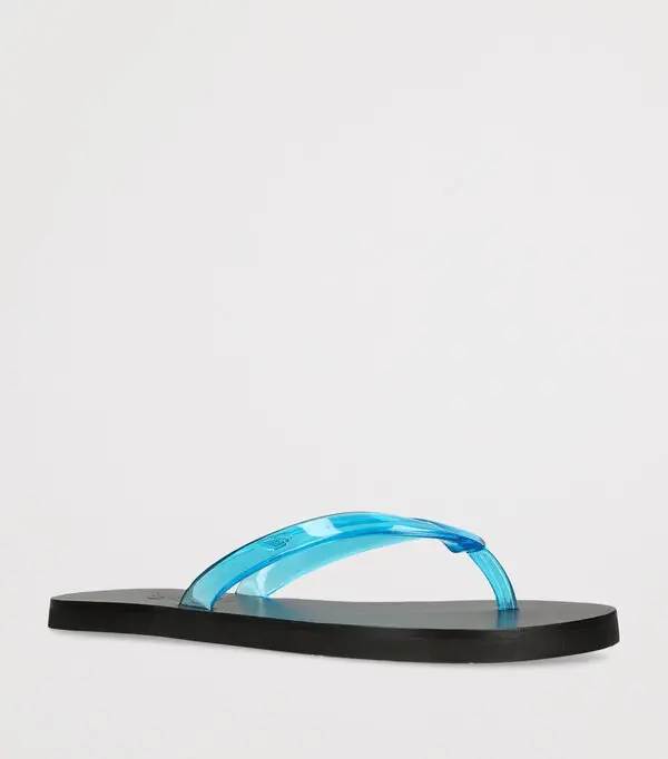 ANCIENT GREEK SANDALS Saionara Jelly Flip Flops - Blue