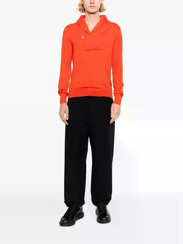 Alexander McQueen Skull Embroidered Cashmere Sweater