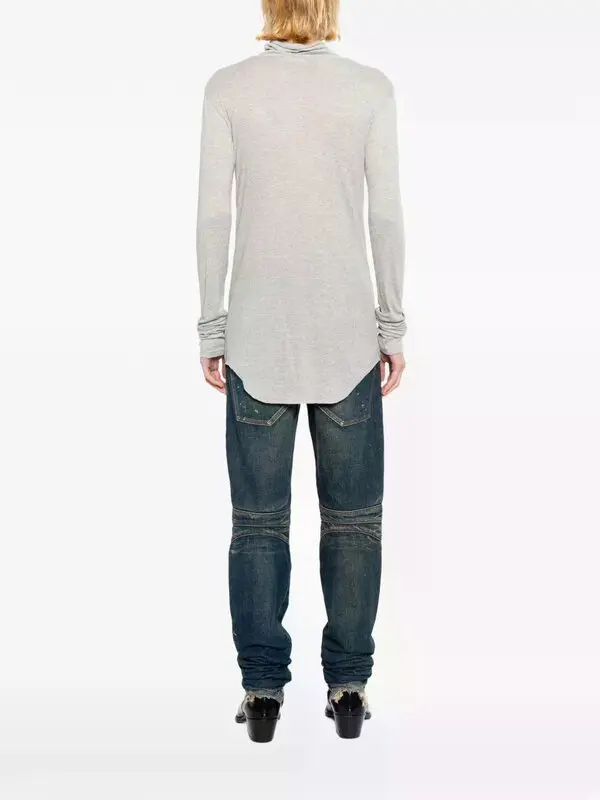 Balmain Roll-neck Long-sleeve Sweater