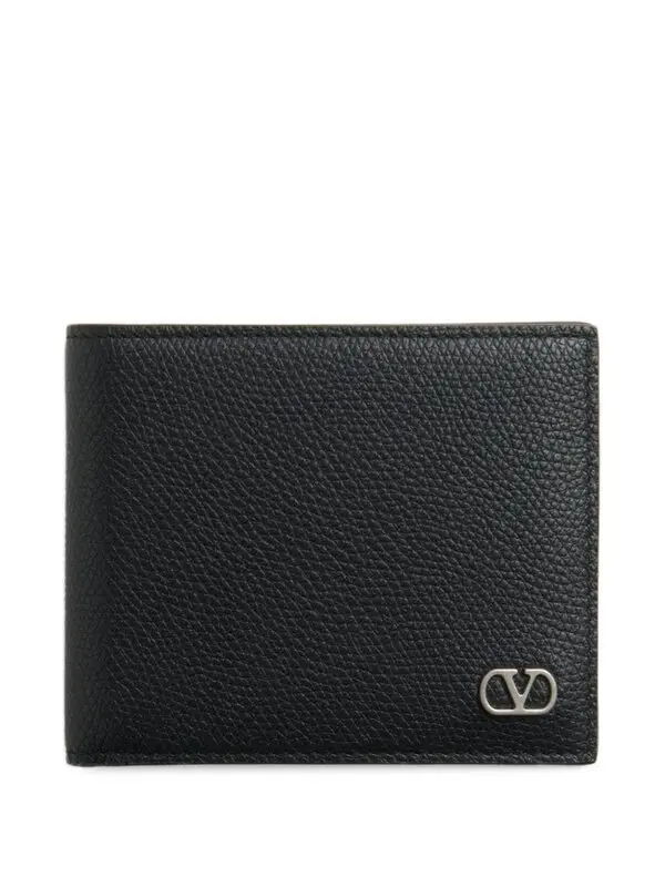 Valentino Garavani Vlogo Signature Leather Wallet - Multicolor