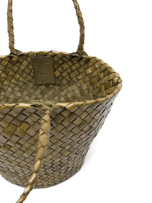 Dragon Diffusion Woven Tote Bag - Multicolor