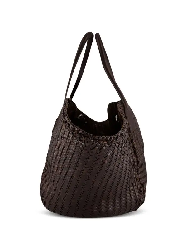 Dragon Diffusion Woven Top Handle Bag - Multicolor