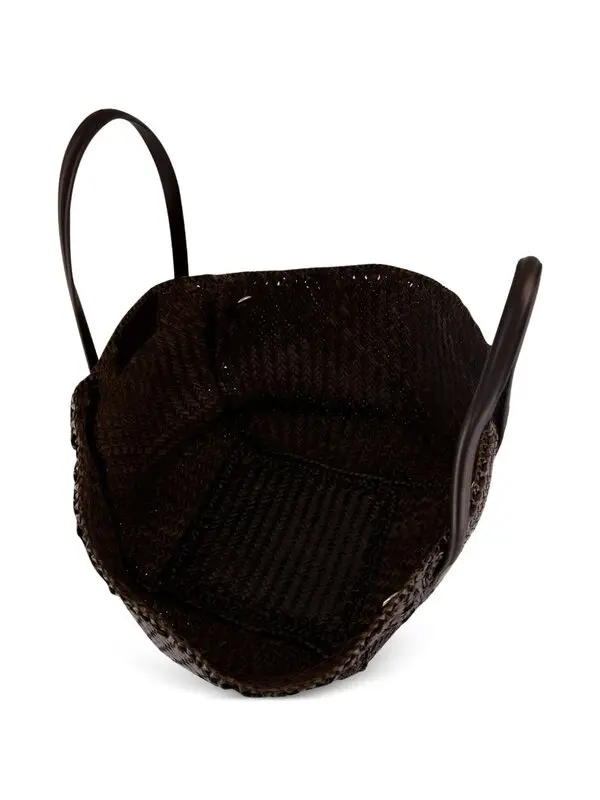 Dragon Diffusion Woven Top Handle Bag - Multicolor