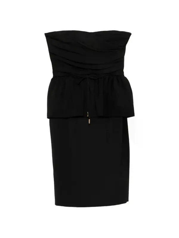Dsquared2 Strapless Peplum Dress