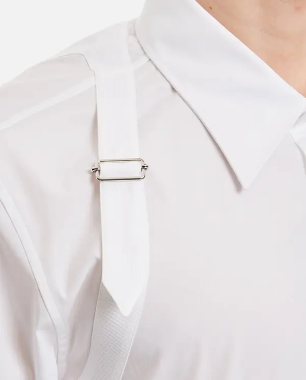 Alexander McQueen Harness Cotton Shirt - Multicolor