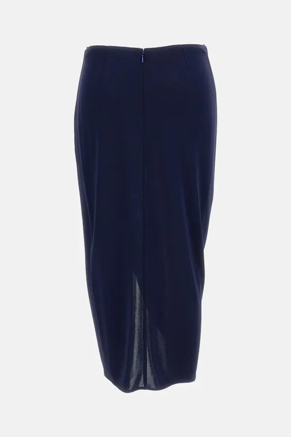 Stella McCartney Draped Pencil Skirt - Multicolor