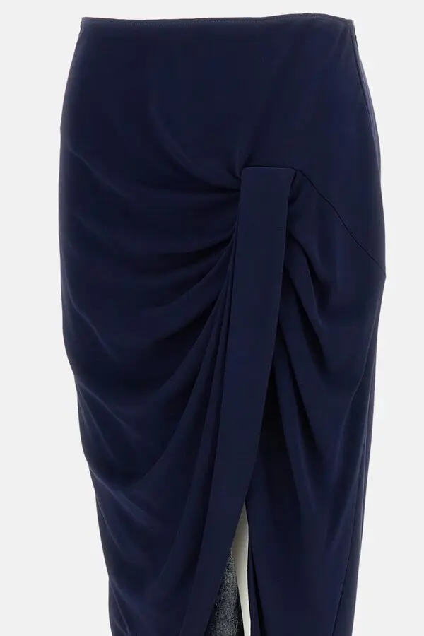 Stella McCartney Draped Pencil Skirt - Multicolor