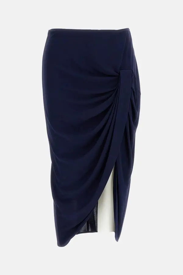 Stella McCartney Draped Pencil Skirt - Multicolor