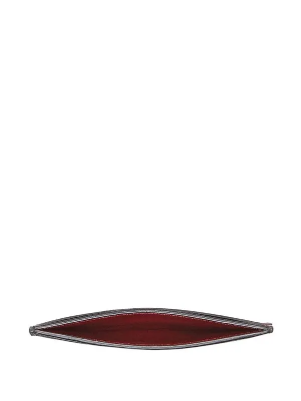 FERRAGAMO Two-tone Gancini Card Holder - Black