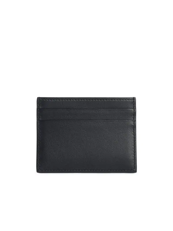 Dolce & Gabbana Card Holder With Leather 'dg Logo - Black
