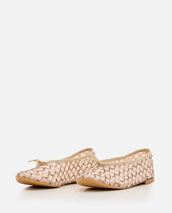 Repetto Ballerina Flats With Sequins
