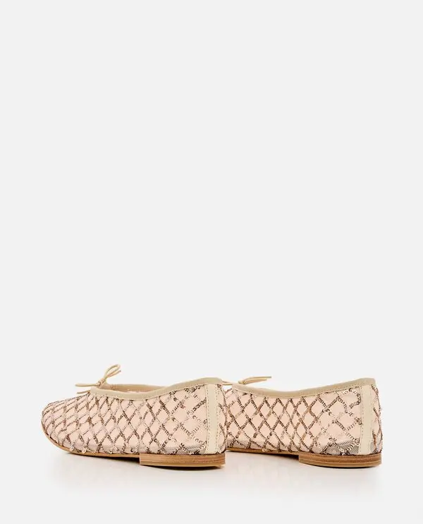 Repetto Ballerina Flats With Sequins