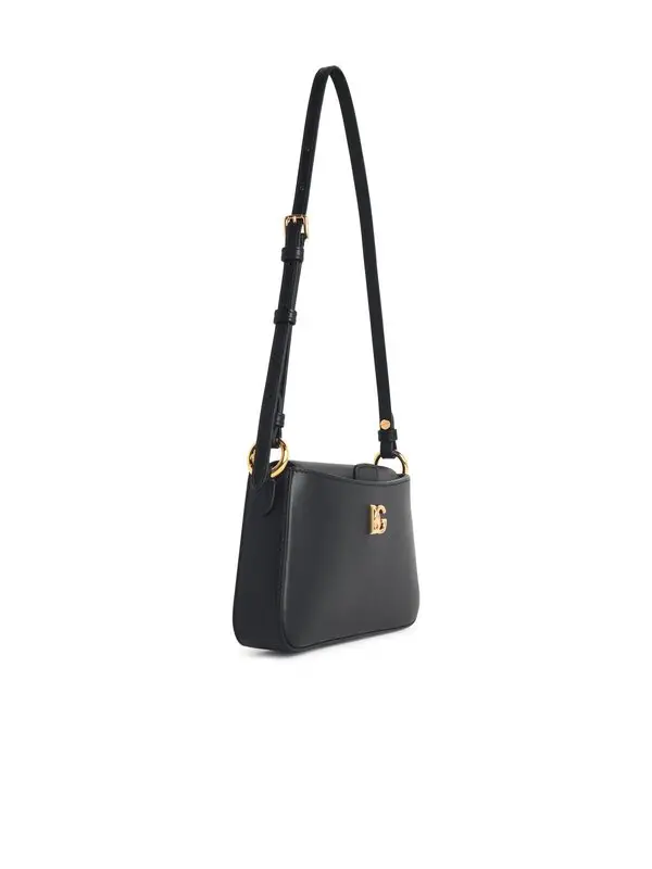 Dolce & Gabbana Calfskin Leather Phone Bag