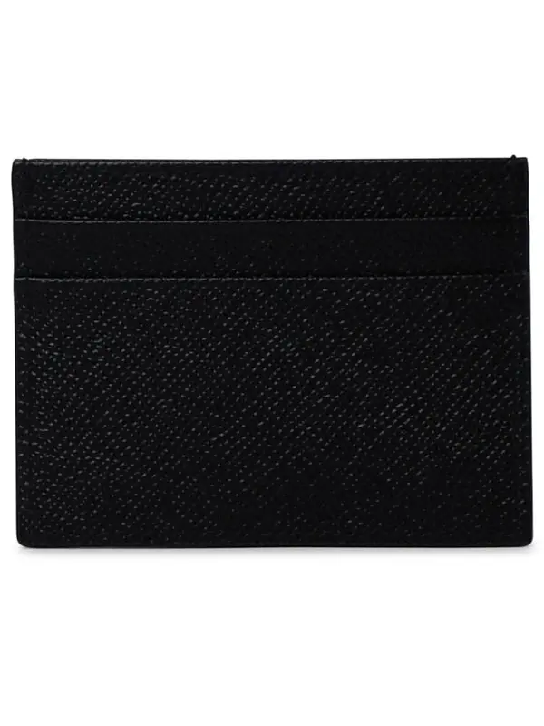 Dolce & Gabbana Leather Dauphine Card Holder