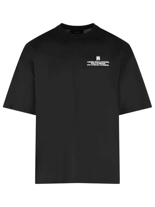 Amiri Built On Dreams' Cotton T-shirt - Black