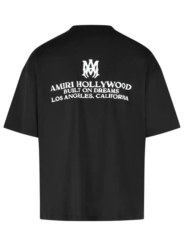 Amiri Built On Dreams' Cotton T-shirt - Black