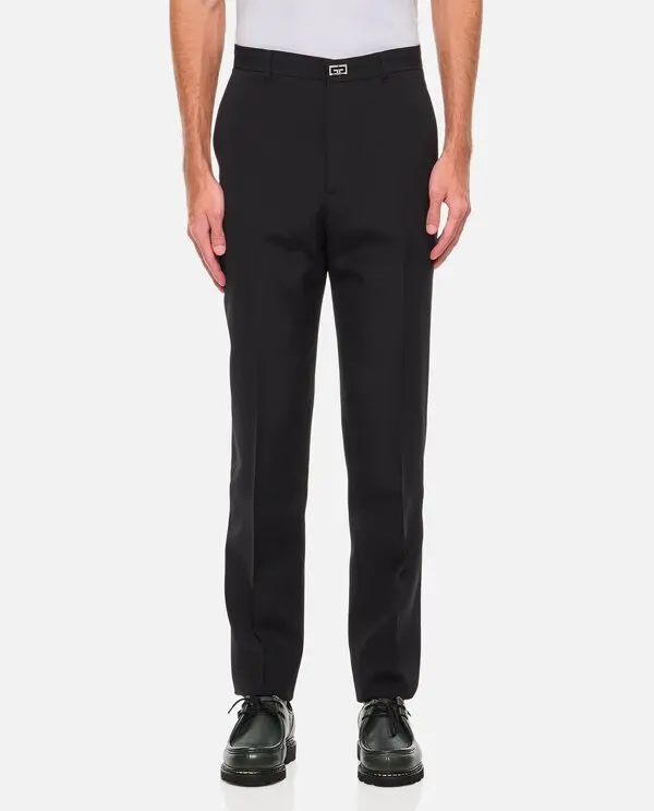 Givenchy Tailored Pants With Metal Detail